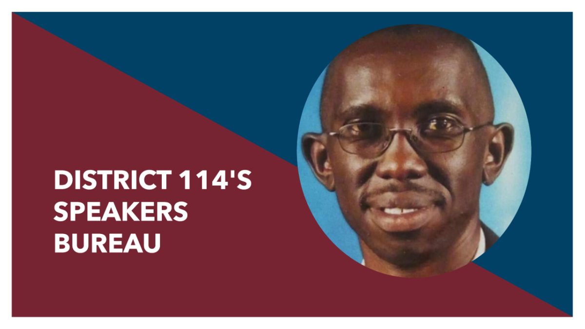 Introducing District 114's Speakers Bureau - District 114